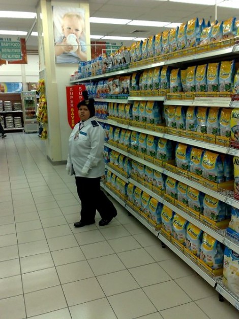 So this is Christmas – when they have to guard the milk… | anilnetto.com